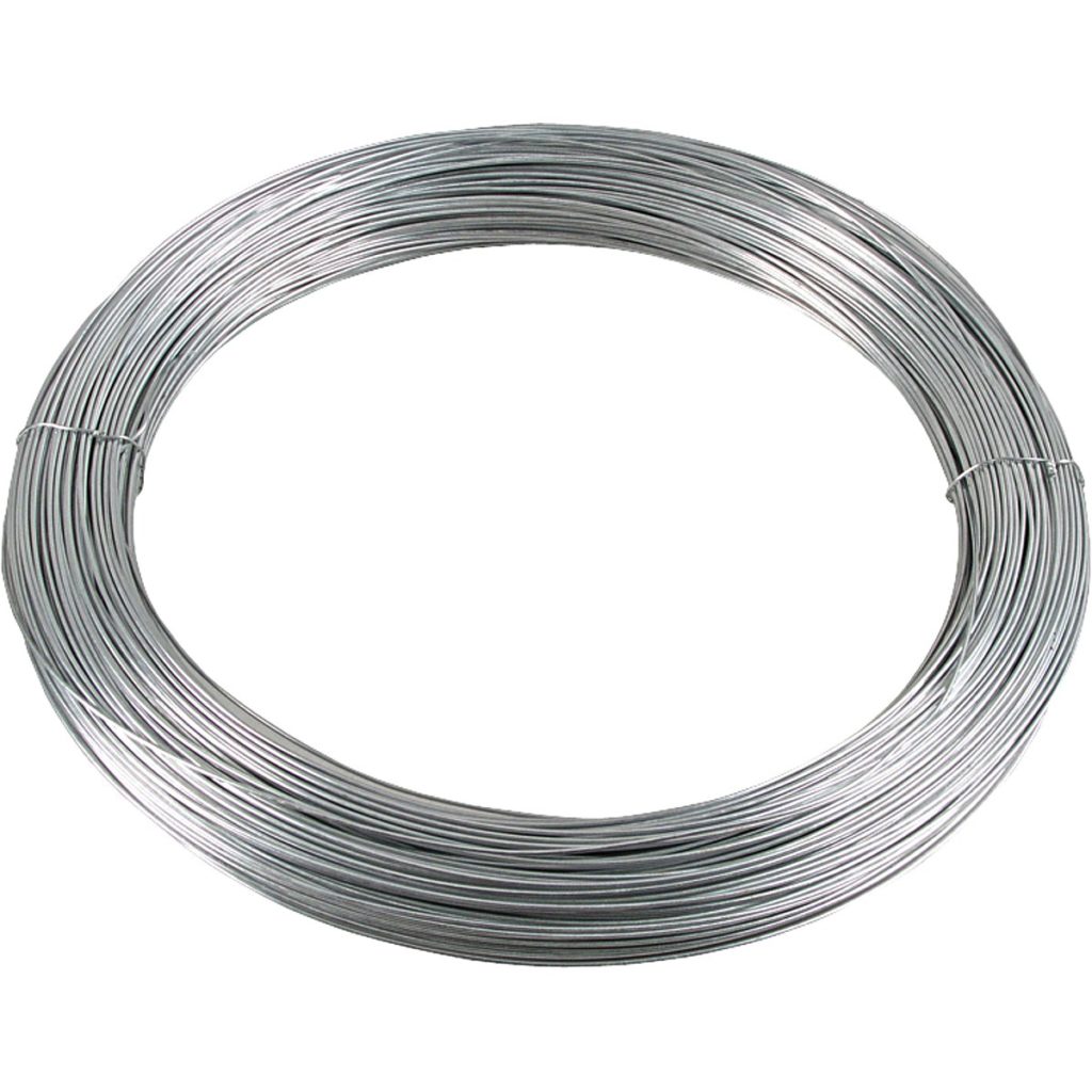Glad gegalvaniseerd ijzerdraad 2,4mm 704mtr - Sietse Jorna