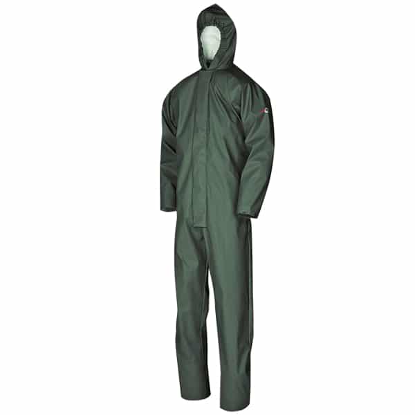 Flexothane spuitoverall/regenoverall groen - Sietse Jorna